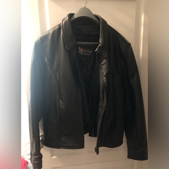 Xelement | Jackets & Coats | Womens Leather Motorcycle Jacket | Poshmark